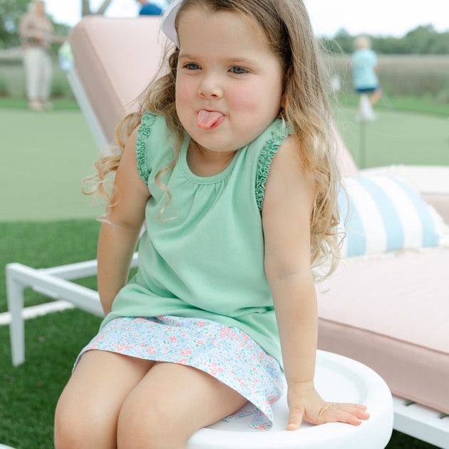 Skort - Floral – Bailey Boys