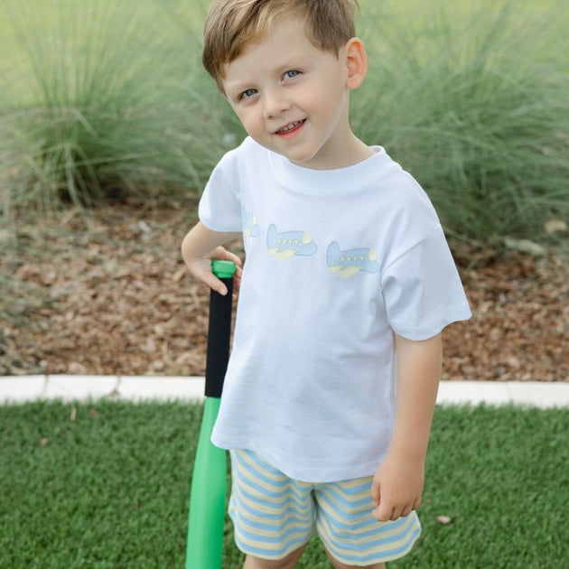 Take Flight - Boys Knit Short Set – Bailey Boys